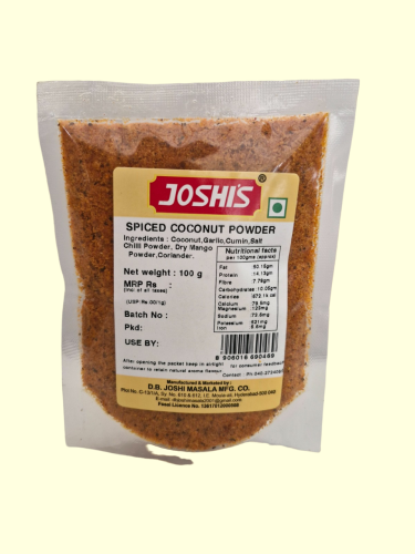 Spiced Coconut Powder - Joshi Masala Manufacturing - Spices, Podi ...